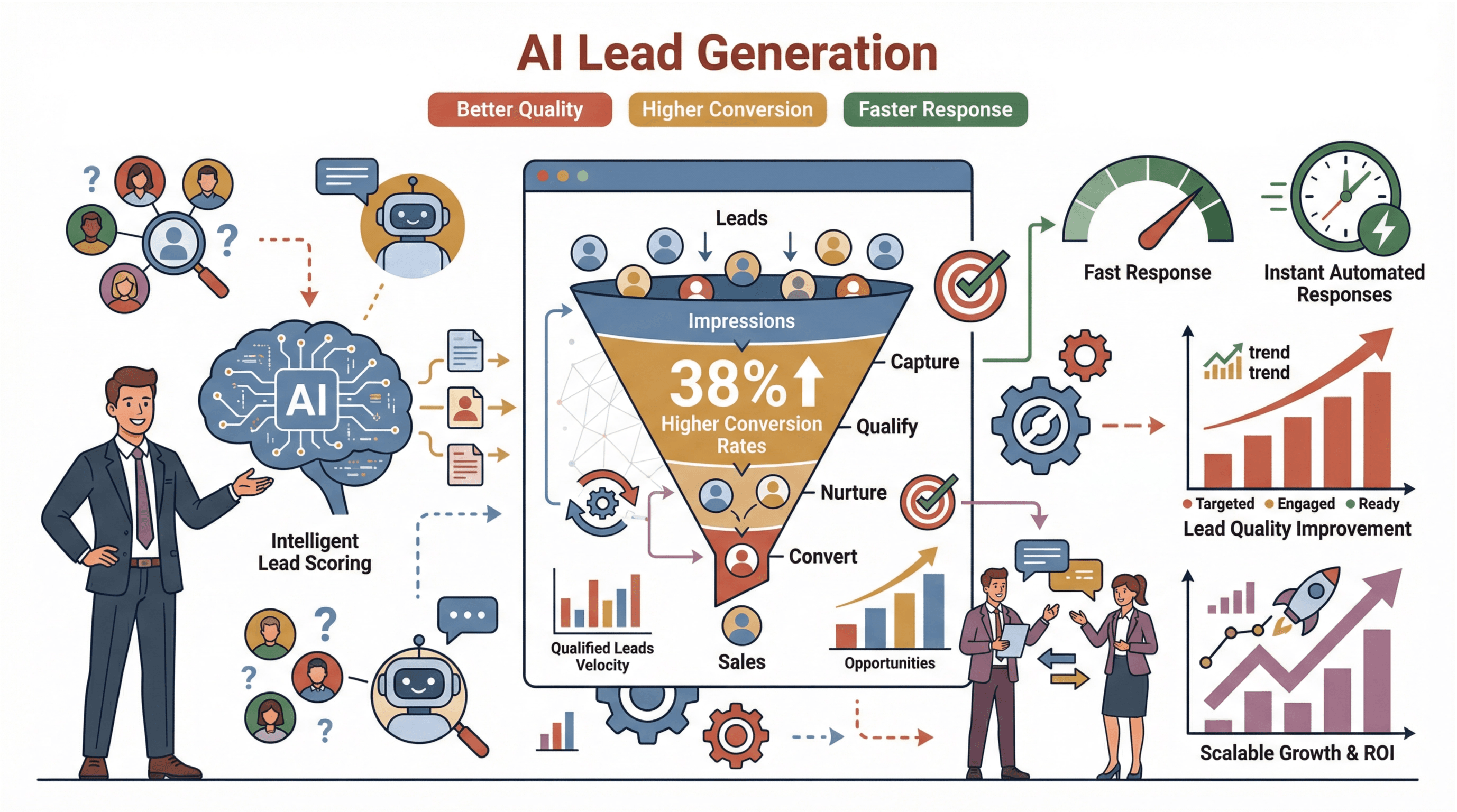 Come usare l’AI per generare lead e automatizzare la lead generation