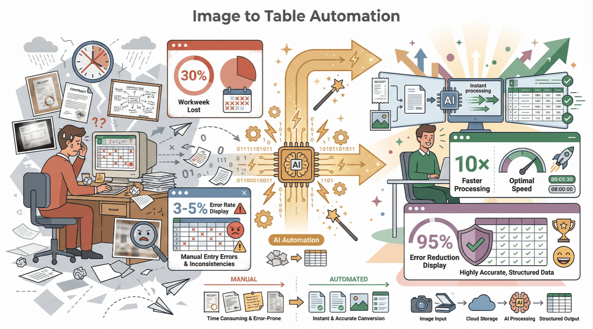 Best Practices to Convert Image to Table for Accurate Data