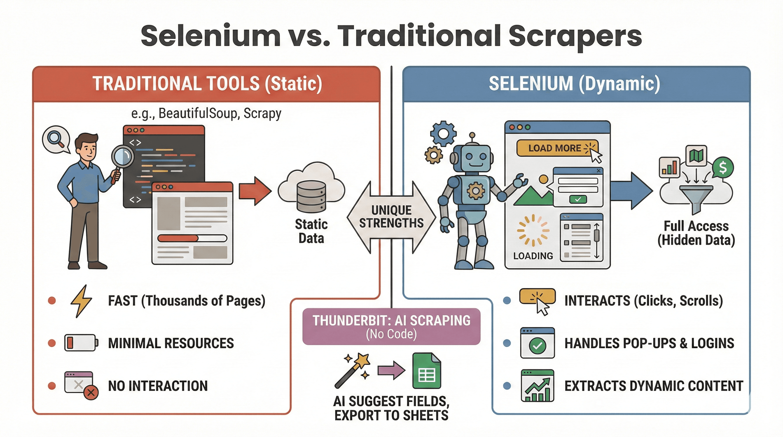 Stapsgewijze Python Selenium Webscraping Handleiding